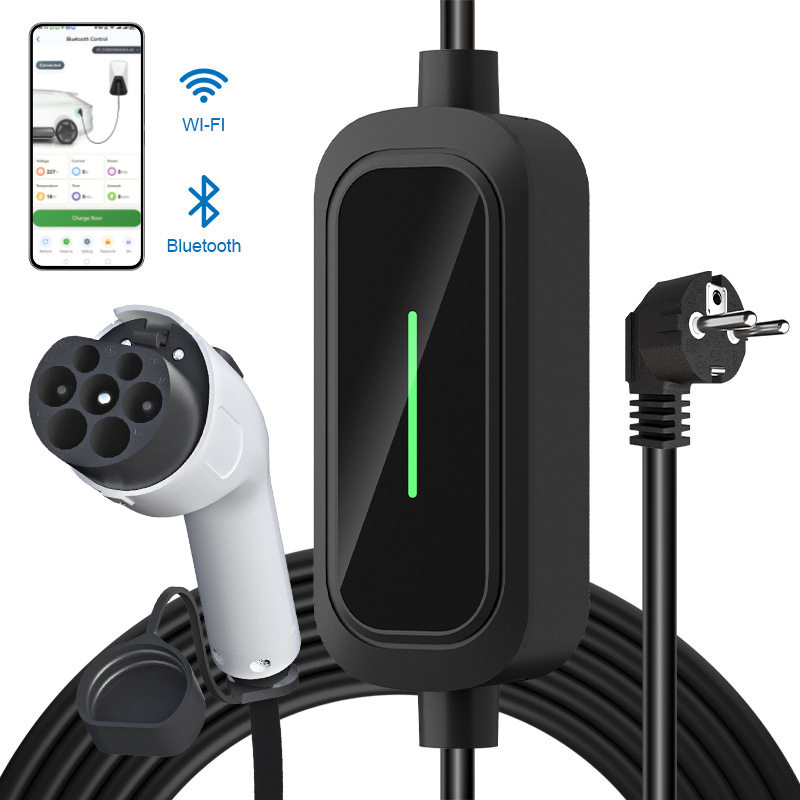欧标充电枪新能源汽车充电桩3.5kw家用比亚迪电动汽车充电随车充
