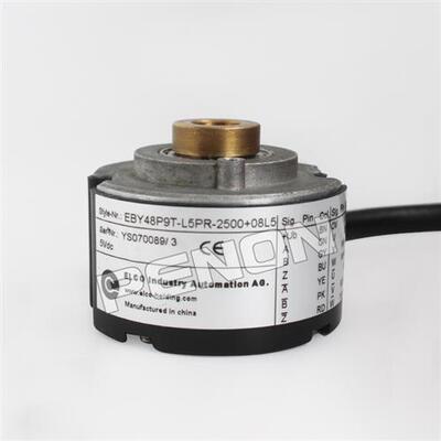 原装正品EBY48P9T-L5PR-2500+08L5增量光电旋转编码器脉冲2500P/R