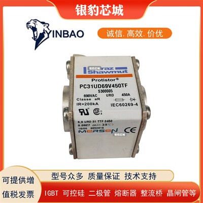 PC31UD69V450D1A M300023  PC31UD69V500D1A N300024熔断器现货