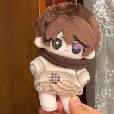 第五人格囚徒卢卡属性10cm棉花娃娃卢卡约约毛绒玩偶可爱换装同人