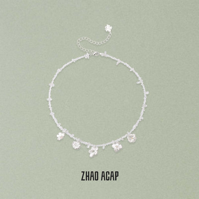 ZHAO ACAP原创设计秘密花园项链