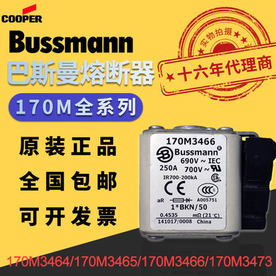 美国bussmann巴斯曼低压熔断器