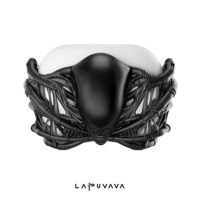 LAPUVAVA异形概念4代耳机壳赠硅胶保护套适用于苹果AirPods4耳机3代airpodspro2保护套
