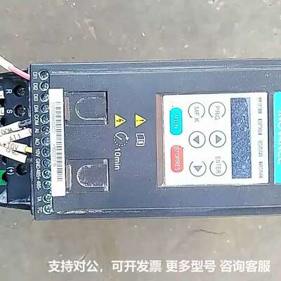 可议价-汇川变频器MD200T3.7B实物拍摄一台