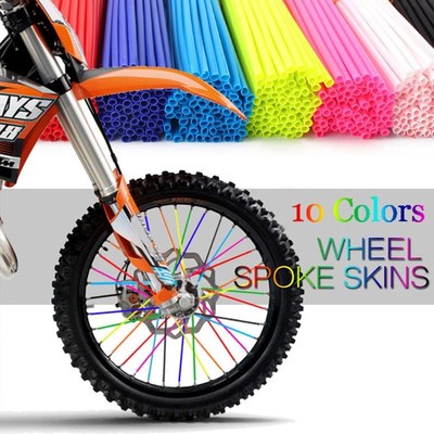 36Pcs Bike Motorcycle Dirt Decoration Motocross Wheel Spoke
