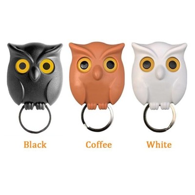 1PC Owl Magnetic Wall Key Holder Keychain Wall Hook Durable