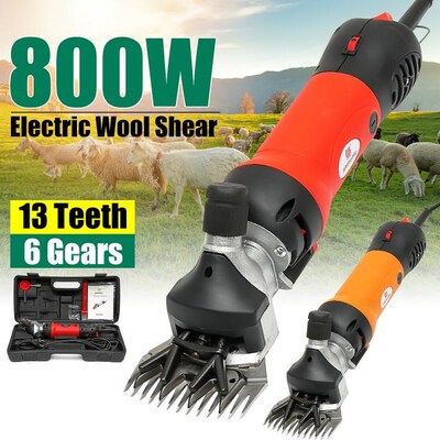 800W 220V 6 Gears Speed Electric Sheep Goat Shearing Machine