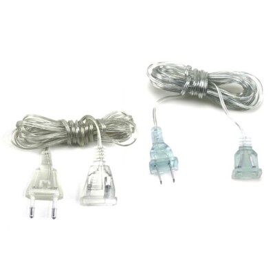 New Year 5M LED Curtain String Lights Icicle Garland Droop F