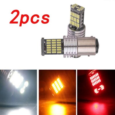 15S P21W 4014 45SMD new car LED decoding brake reversing lig