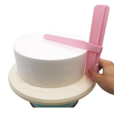 Cake Screed Adjustable Height Scraper Edge Smoother DIY Cake