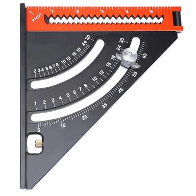 Ruler Woodworking Tool Triangle Plate Goniometer Layout Gaug