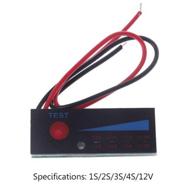 3.7V 2S 3S 4S 18650 Li-ion Lipo Lithium 12V Lead Acid Batter