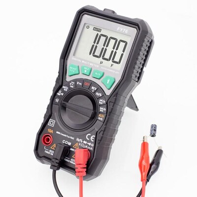 Handheld Digital Multimeter Auto Range AC DC Ammeter Voltmet