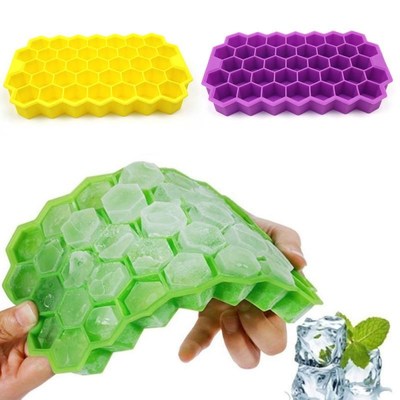 Ice Cubes Tray 37 Grids Silicone Fruit Ice Maker DIY Creativ
