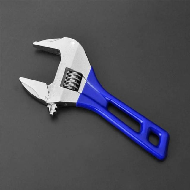 Adjustable wrench large opening universal wrench hand multi-_虎窝淘