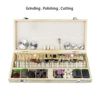 242pcs Mini Drill Bit Fit Accessories Grinding Polish Powers