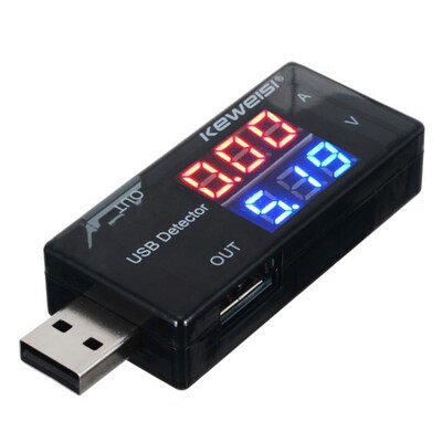 Mayitr 1pc USB Charger Doctor Voltmeter Ammeter Current Volt