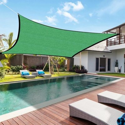 Outdoor Awning Swimming Pool Sunshade Awning Outdoor Polypro