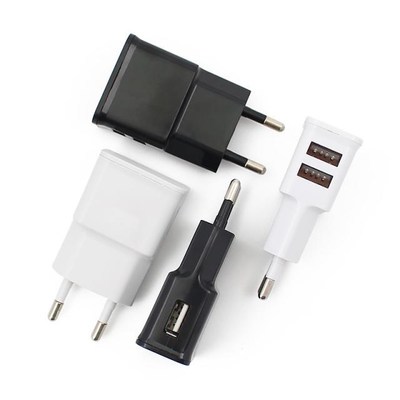 USB Charger 2A Travel EU Plug Adapter Portable Wall Charger