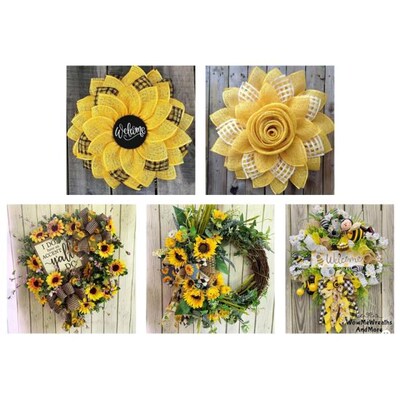Bee Wreath Easter Bee Day Gift Easter   Bee Garland Hanging
