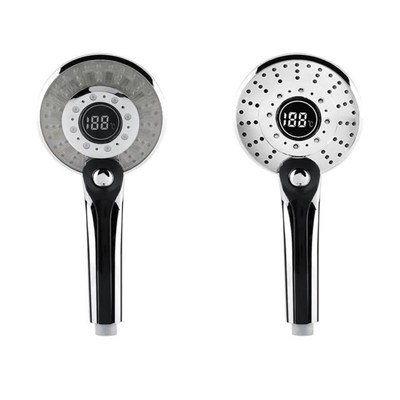 RecabLeght Led Shower Head Digital Temperature Controlled 3/