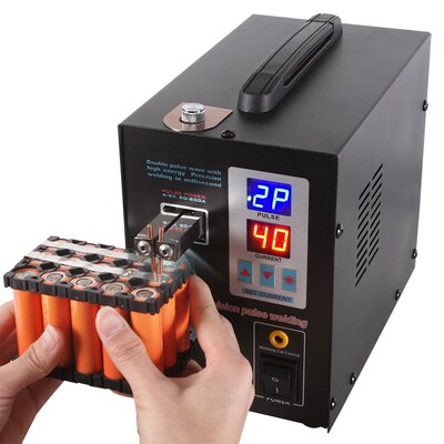 Dual Display Battery Spot Welder LED Light Spot Welding Mach