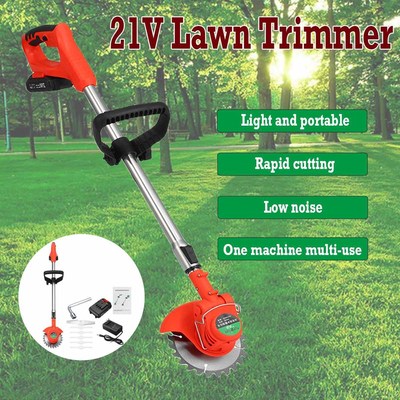 Cordless Lawn Mower 650W Branch Grass Trimmer 18000rpm/min B