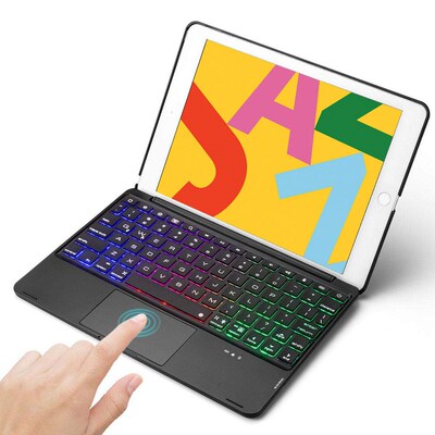 iPad 9.7 2017 2018/Pro 9.7/Air 12 Slim Smart LED Backlit Alu