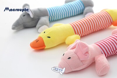 Popular Pet Dog Cat Funny Fleece Durability Plush Dog Toys S