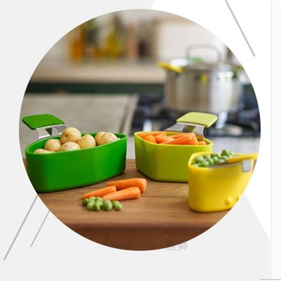 3 Pcs Silicone Egg Steamer Steaming Food Basket Mesh Food Fr