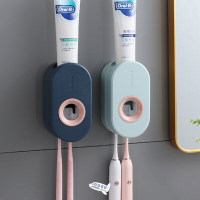 Bathroom Accessories Set Tooth Brush Holder Automatic Toothp
