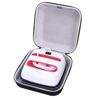 LTGEM EVA Black Carrying Hard Case For Cricut EasyPress 2 (9