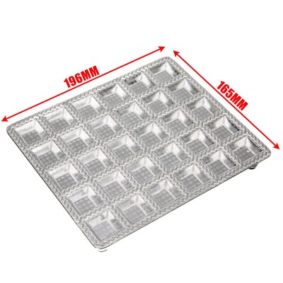 Silver Dumpling Mold Ravioli Maker Gadgets Fast Press Pasta