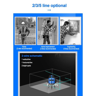 Infrared level green light blue laser 5 lines 23 lines stron