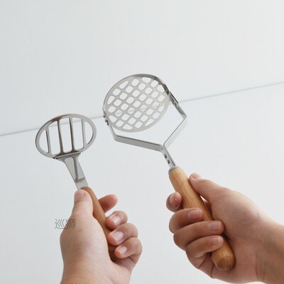 Japanese mashed potato press mash mash hand stainless steel