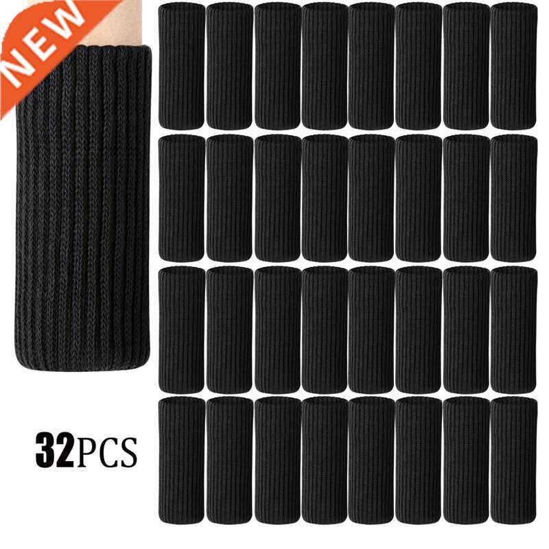 32 Packs Chair Leg Socks Knitted Furniture Socks Leg Floor_虎窝淘