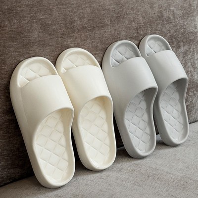 Summer Couple EVA Soft Bottom Slippers Bathroom AntiSlip Sim