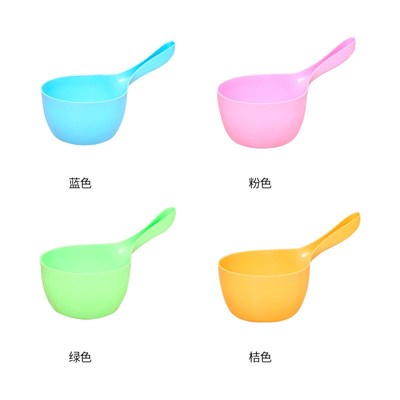 CandyColored Thick Plastic Water Scoop for Travel Drifting S