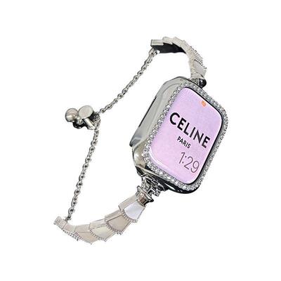 苹果贝壳细款金属伸缩链