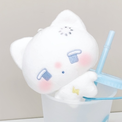 娃岛联萌x小猫冻梨10cm毛绒玩偶电子宠物系列10cm人机猫挂件可爱