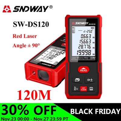 Laser Distance Meter Digital Range Finder 40-120M Laser Rang