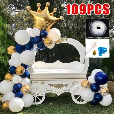 109pcs Latex Balloon Garland Arch Kit Confetti Balloon Set W