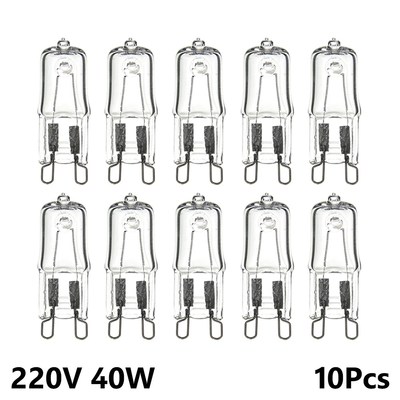 10pcs G9 Eco Halogen light bulbs  G9 220V 20W / 25W / 40W /