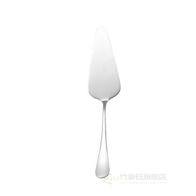 Stainless Steel Cake Server Toothed Pizza Cheese Spatula Des