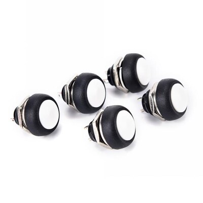 5PCS/LOT Black/Red/Green/Yellow/Blue 12mm Waterproof Momenta