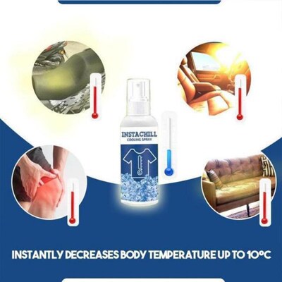 1PC Instant Cooling Spray Coolant Long Lasting Effect Instan