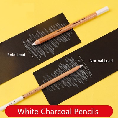 Mont marte 2/3pcs White Charcoal Pencil Highlight Sketch Sig
