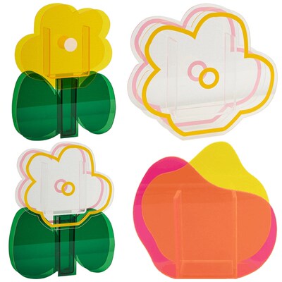 Acrylic Vase Make-Up Brush/Pen Holder Elegant Modern Contemp