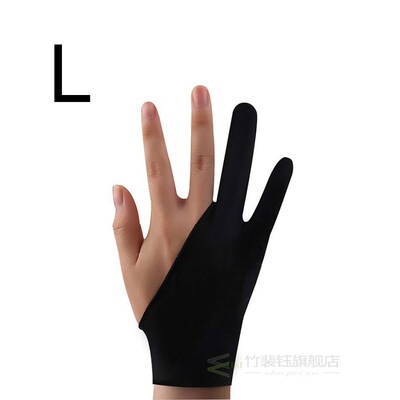 Anti-fouling Two-s Artist Anti-Touch Glove  Drawing Tablet R