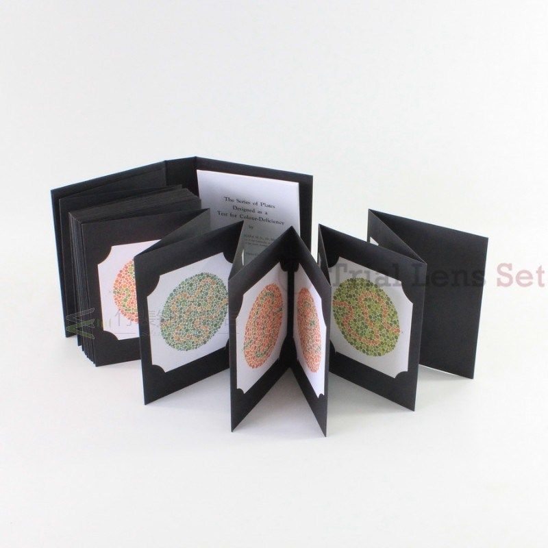 New 2020 Ishihara Book 38 Plates Optometry Color Blindness_虎窝淘